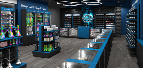 Store Fixture and Store Design – Bold Display and Design